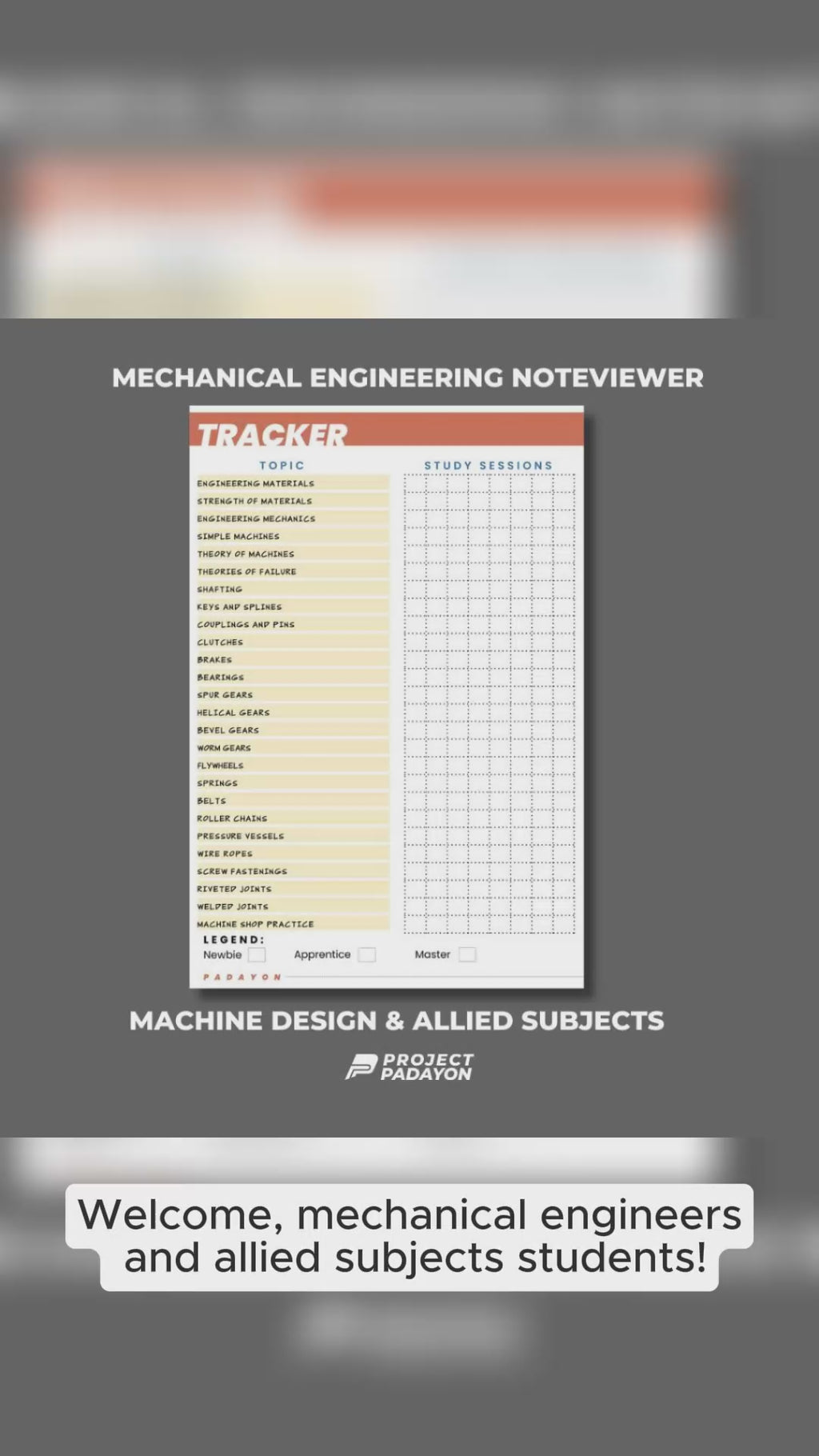 Mechanical Engineering NoteViewer - Machine Design and Allied Subjects – Project Padayon