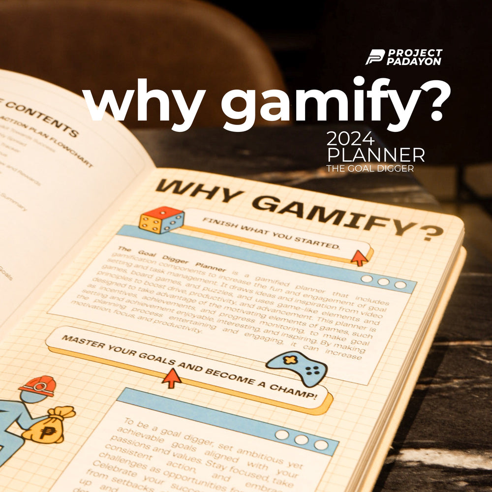 The Goal Digger Planner - 2024 Gamified Planner – Project Padayon