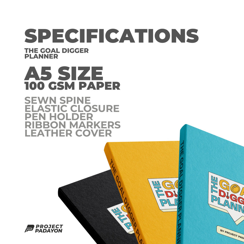 The Goal Digger Planner - 2024 Gamified Planner – Project Padayon