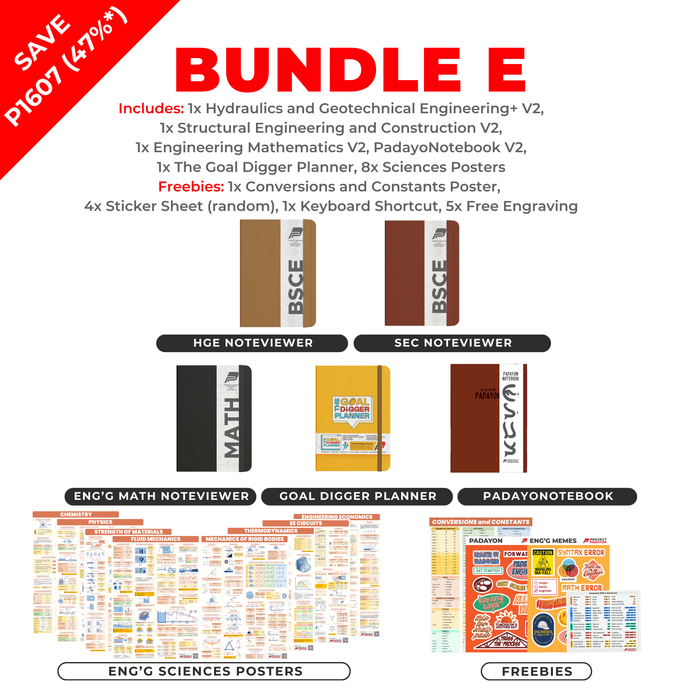 CE BUNDLE -CE Noteviewers Version 2, Posters, & Accessories – Project Padayon