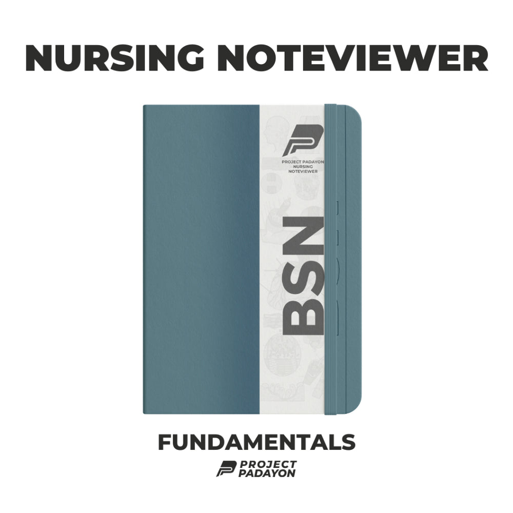 Nursing Noteviewer - Fundamentals (notebook + reviewer) – Project Padayon