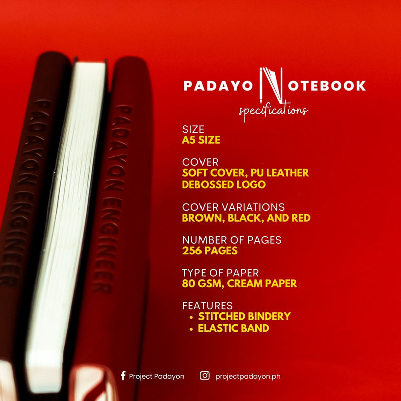 PADAYON Notebooks with Conversions and Constants – Project Padayon